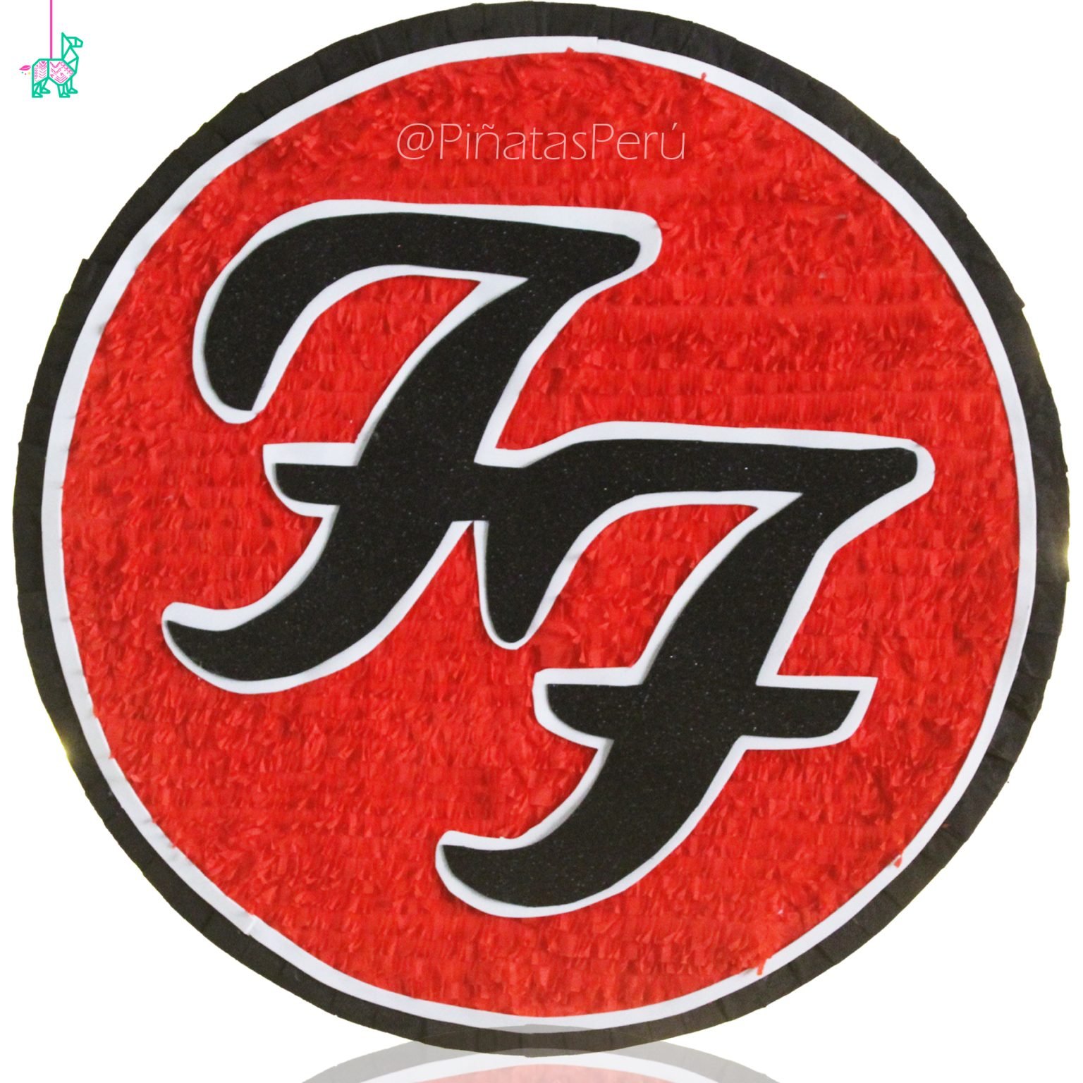 Foo fighters logo piñata - PIÑATAS PERÚ