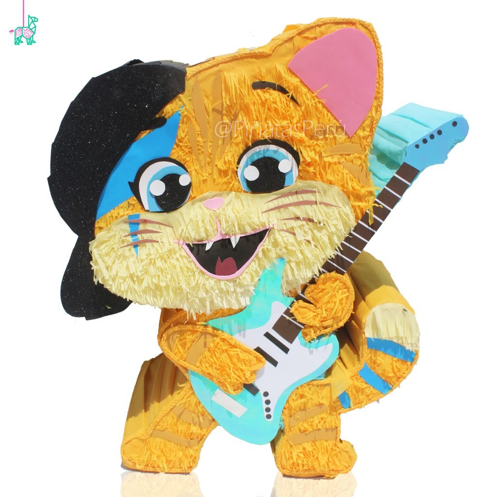 Lampo piñata / 44 gatos - PIÑATAS PERÚ